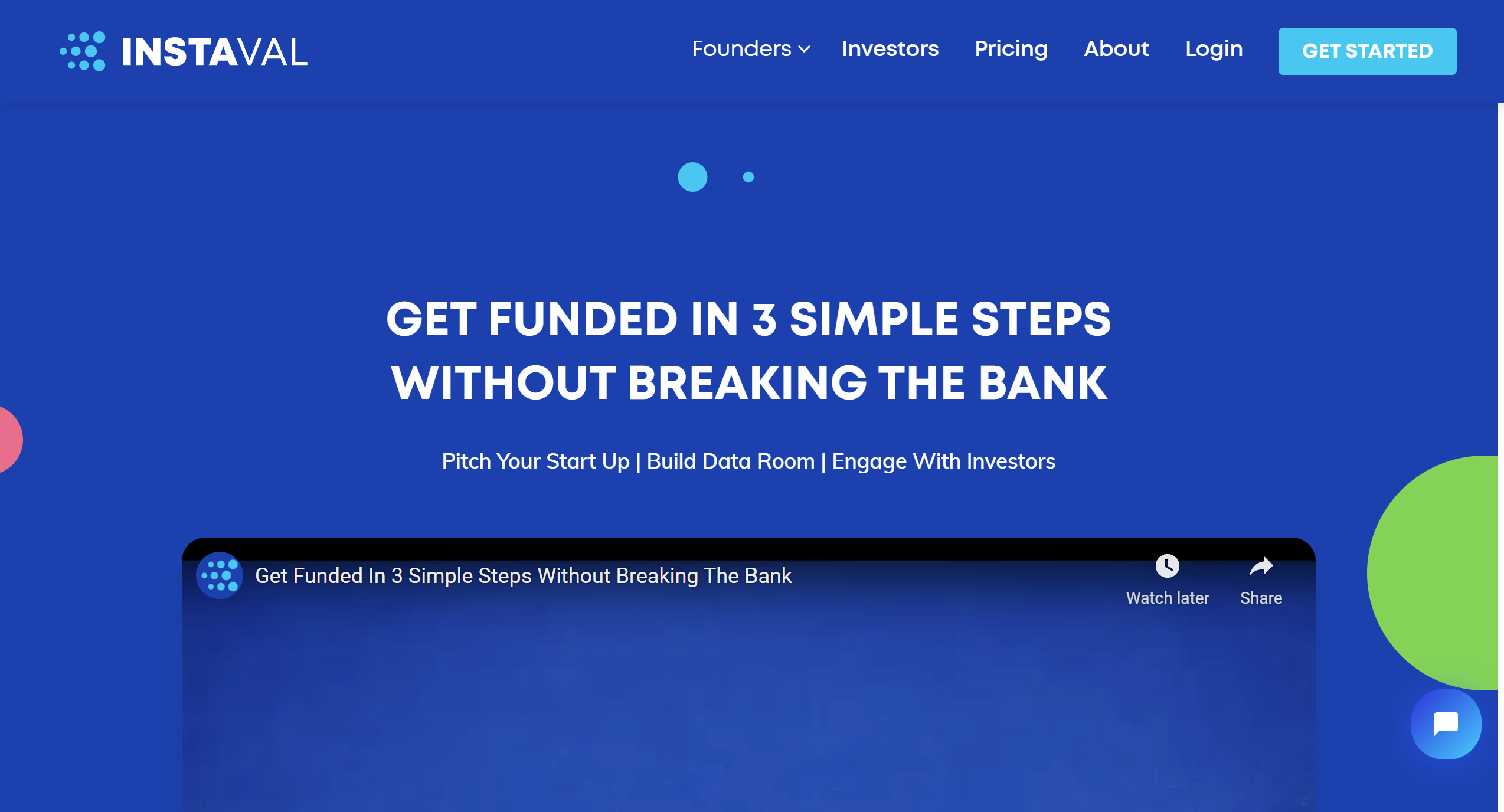 InstaVal | Data Driven Investment Readiness Platform made to promote ...